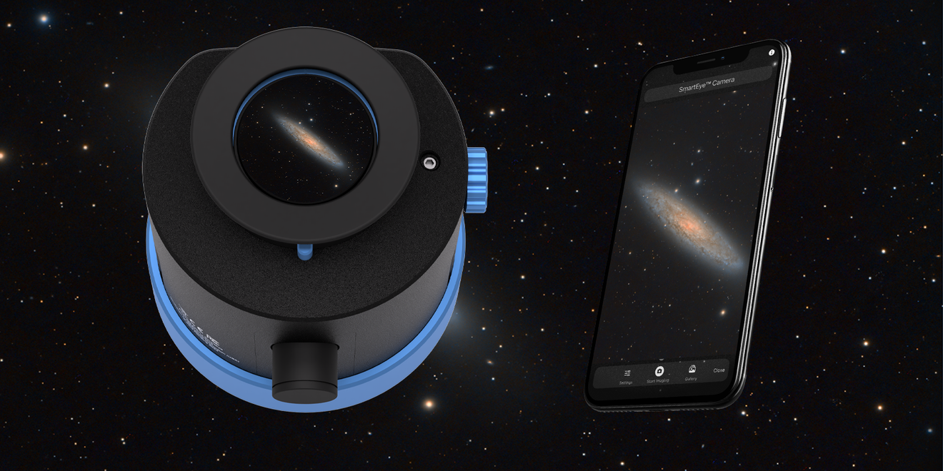 SmartEye | Smart Astrophotography & Digital Eyepiece for Telescopes